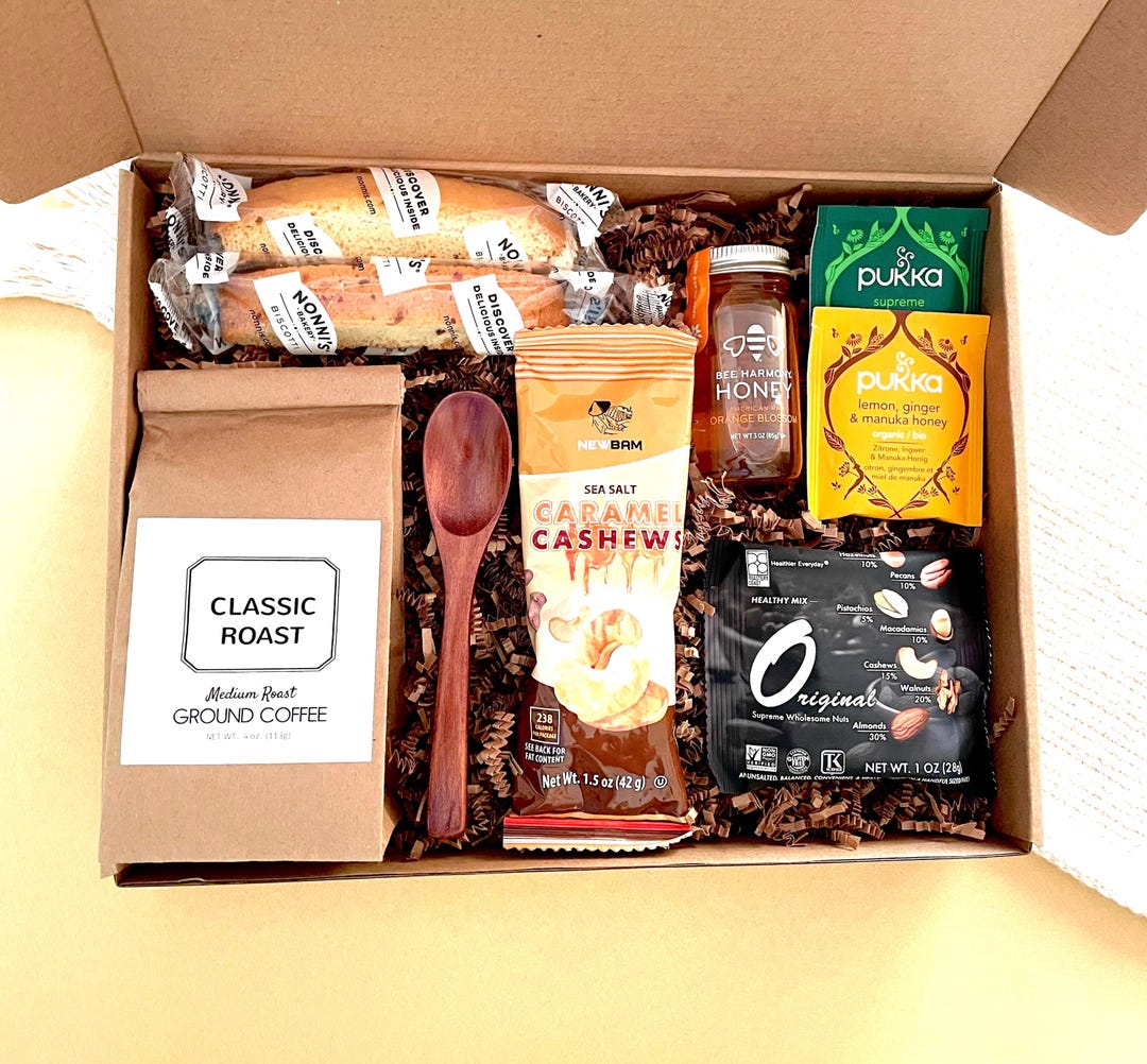 Sympathy Gift Box, Food Care Package, Grief Gift With Coffee and Tea - Etsy