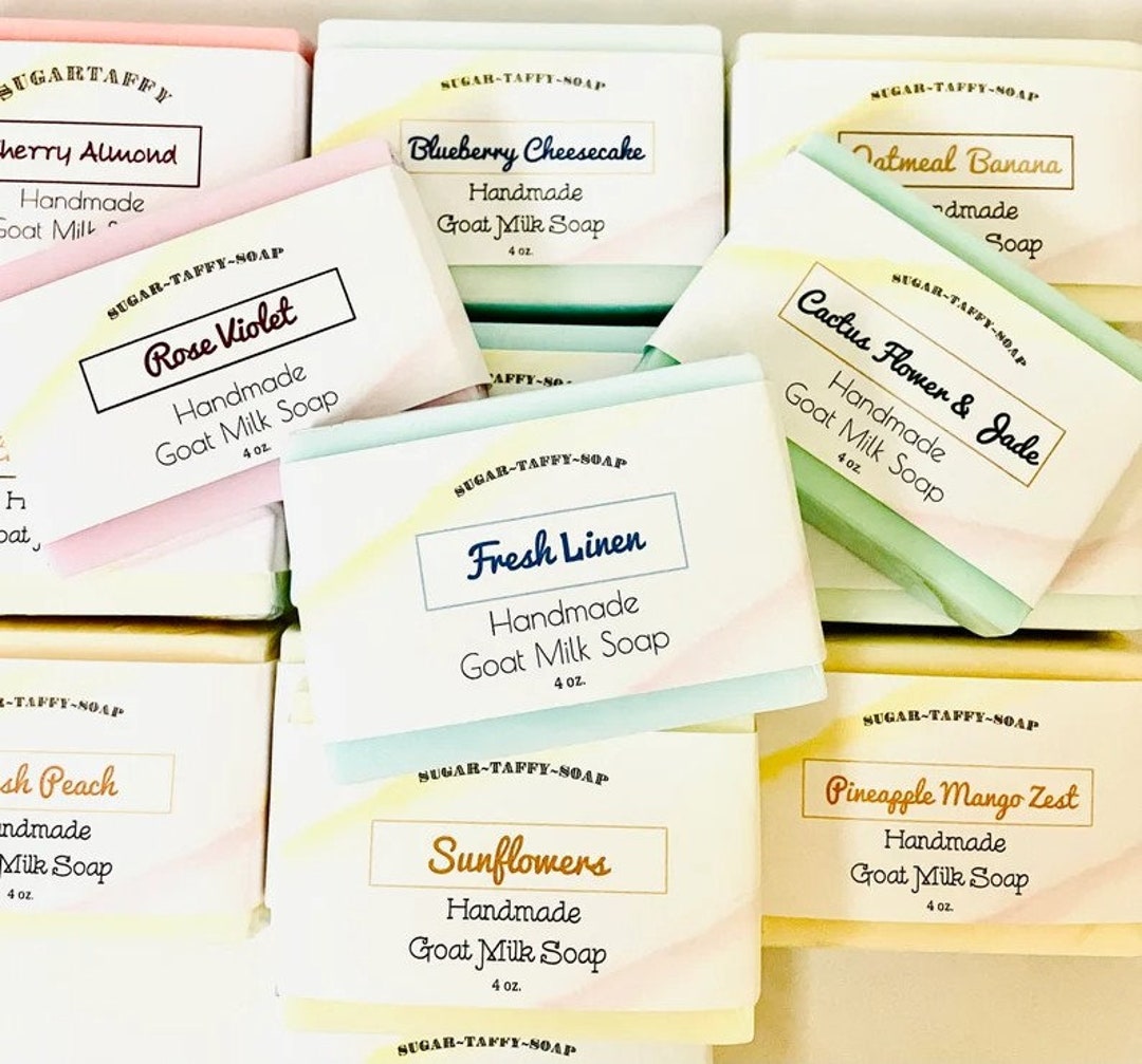 Goat Milk Soap Bulk Soap Moisturizing Bar Soap Gift Body - Etsy