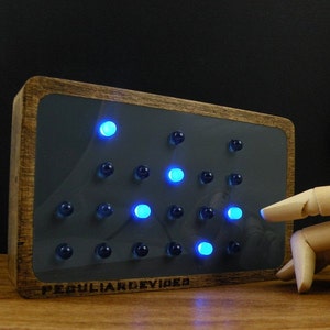 Binary Clock, 24-hour Clock, BLUE LED, Choose Your Front Color ...