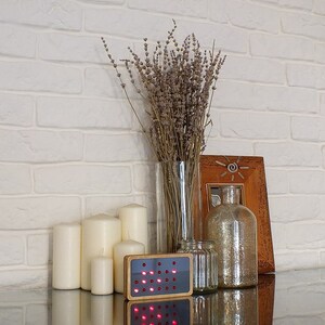 Binary Clock, 24-hour Clock, RED LED, Choose Your Front Color ...