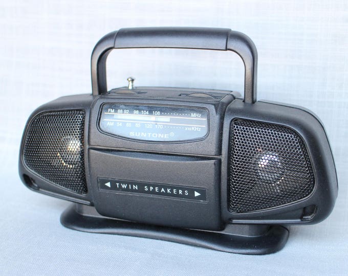 Suntone Portable Boombox Radio, Vintage AM/FM Mini Radio, Suntone ...