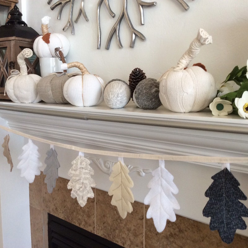 Fall Leaf Banner - Etsy