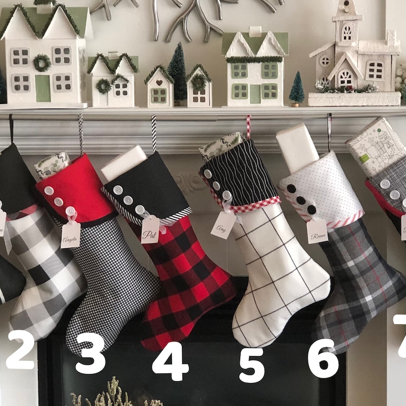 Modern Stocking - Etsy