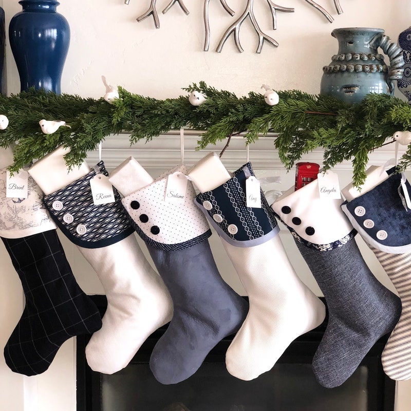 Modern Stocking - Etsy