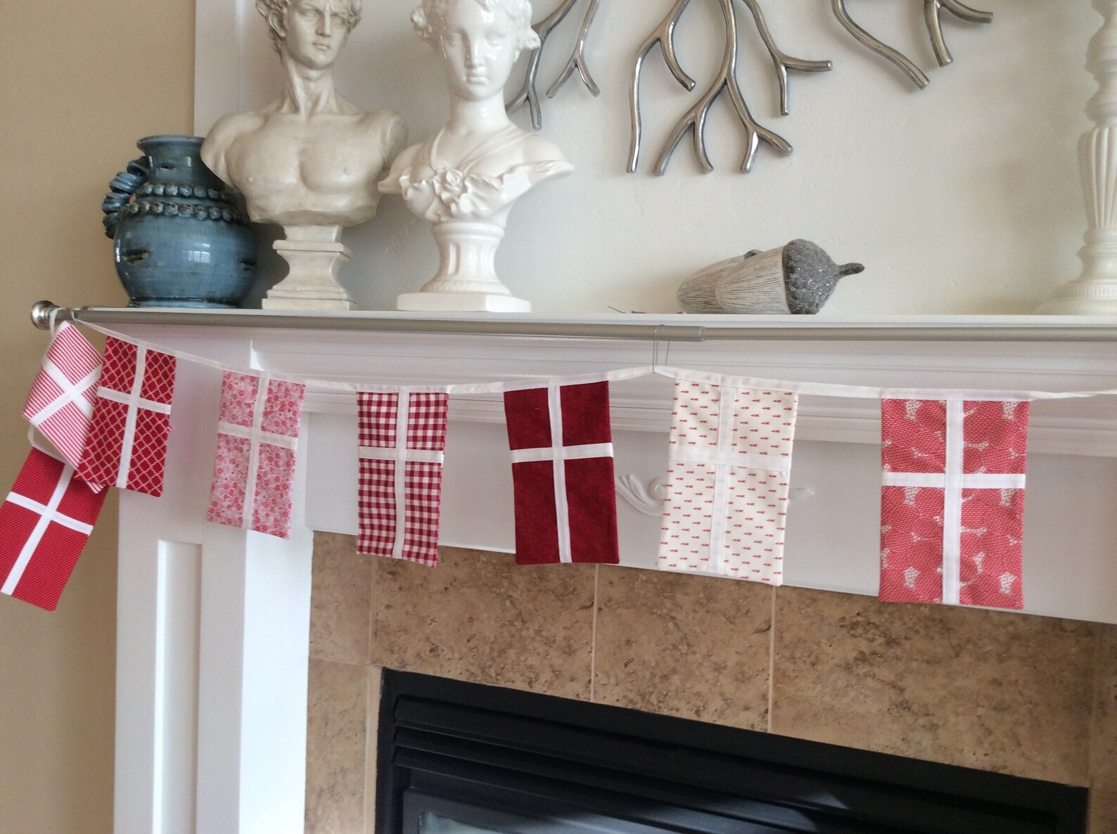 Danish Flag Pennant Denmark Vimpel Danish Flag Garland Flag - Etsy