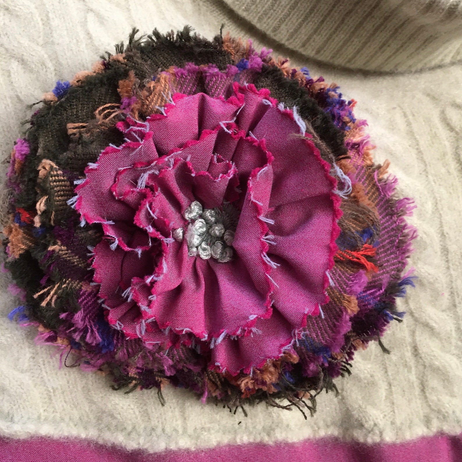 PDF Judy Flower Sewing Pattern Recycle Fabric Scraps Into | Etsy UK