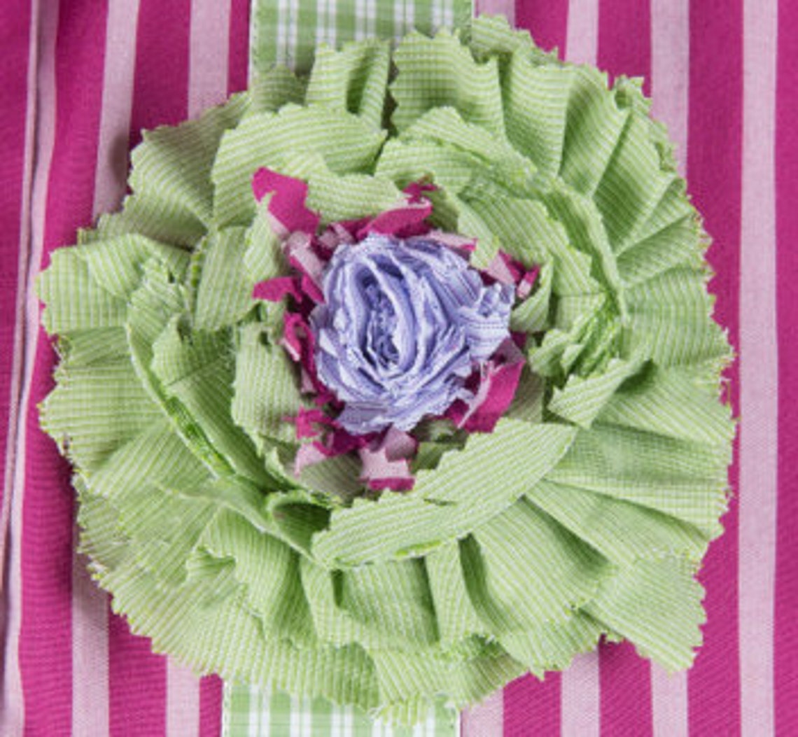 PDF Judy Flower Sewing Pattern Recycle Fabric Scraps Into | Etsy UK