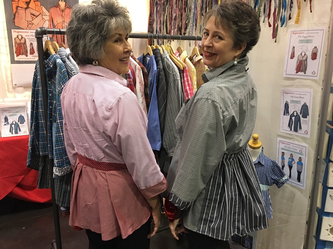 PDF Tutorial Ashleeblouse Judy Flower Made From Dress - Etsy