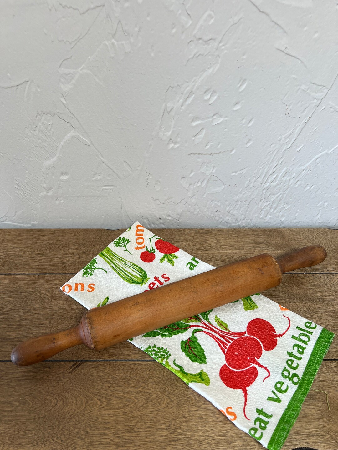 Vintage Solid Wood Rolling Pin, Primitive Tool, Baking, Farmhouse - Etsy