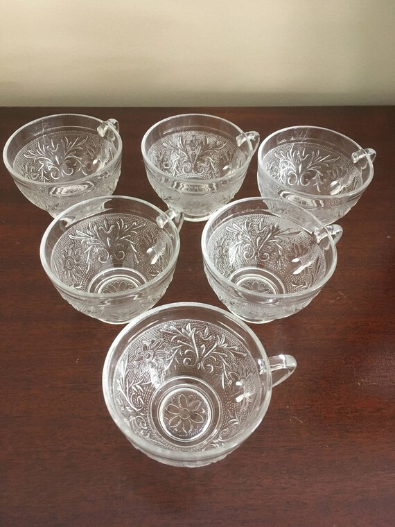 Clear Depression Glass Patterns