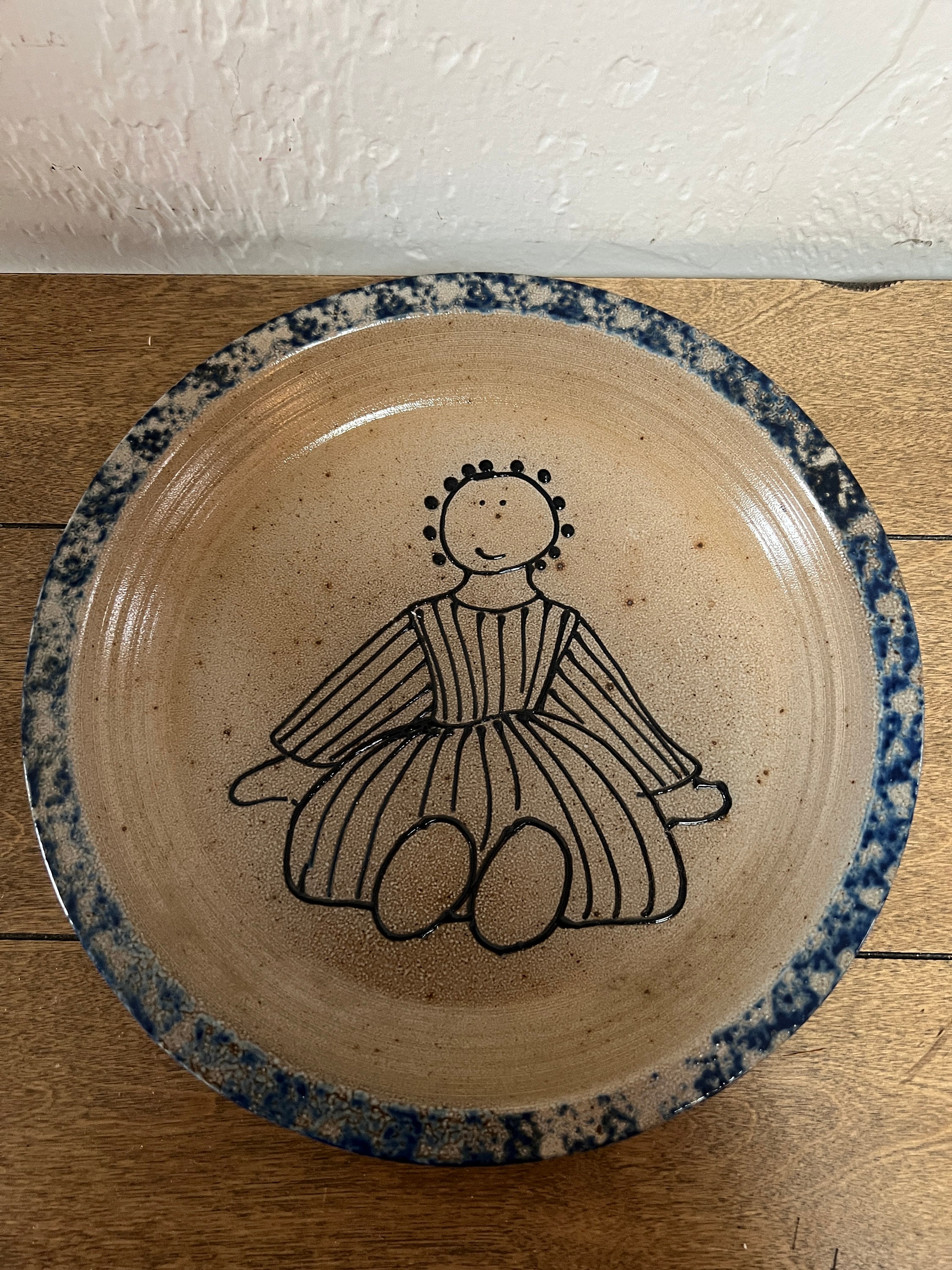 Eldreth Pottery Pineapple Plate Media Prima OMNiA