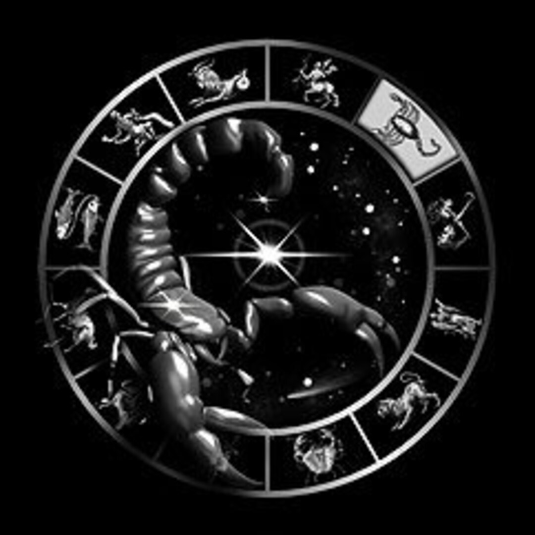 Scorpio 3D Photo Crystal, Custom Engraved Picture, Laser Etched Crystal ...