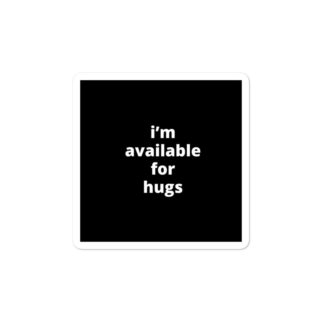 Zitat Aufkleber - I'm Access For Hugs - Etsy.de