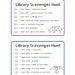 World Book Day Library Scavenger Hunt - Etsy