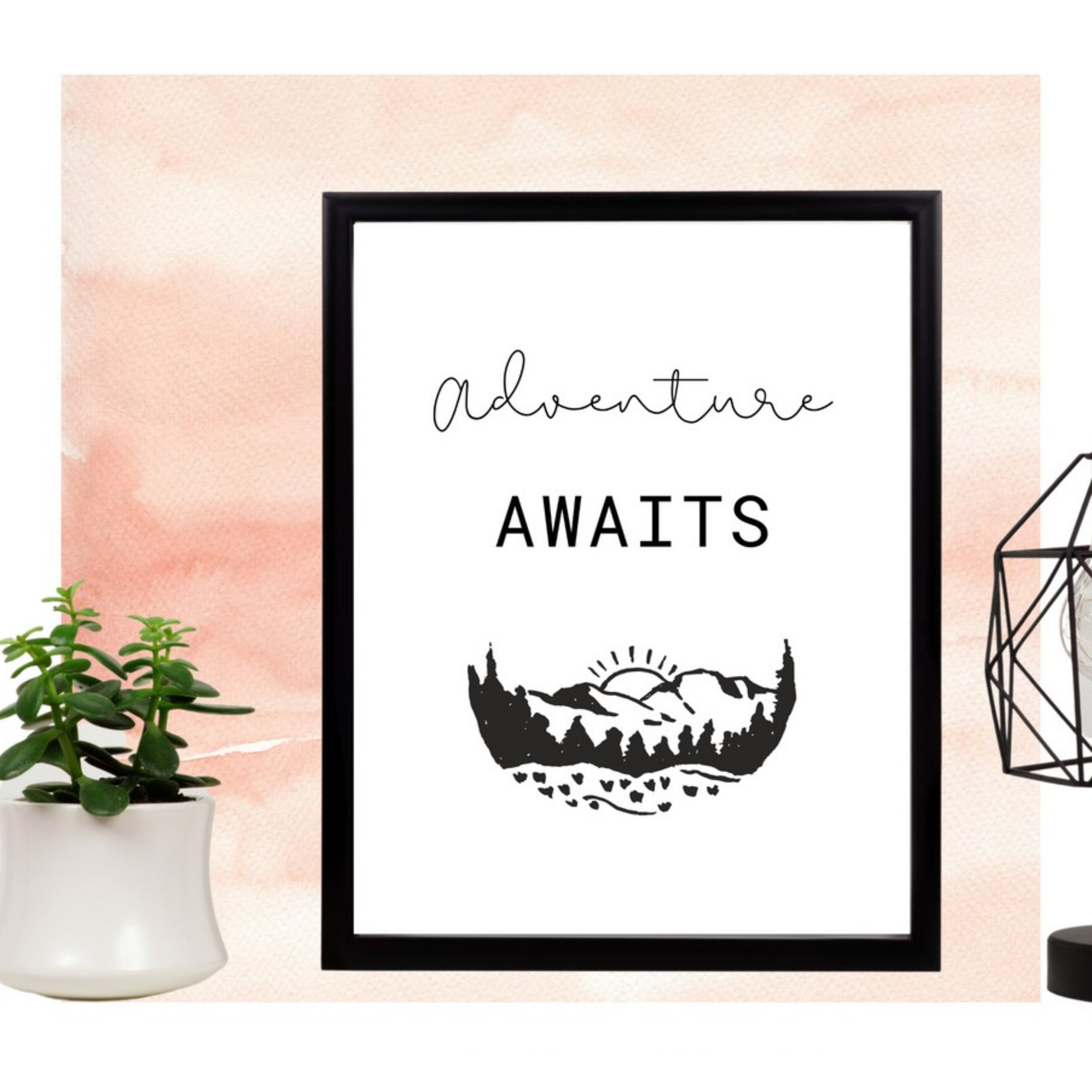 Adventure Awaits Poster Digital Download - Etsy