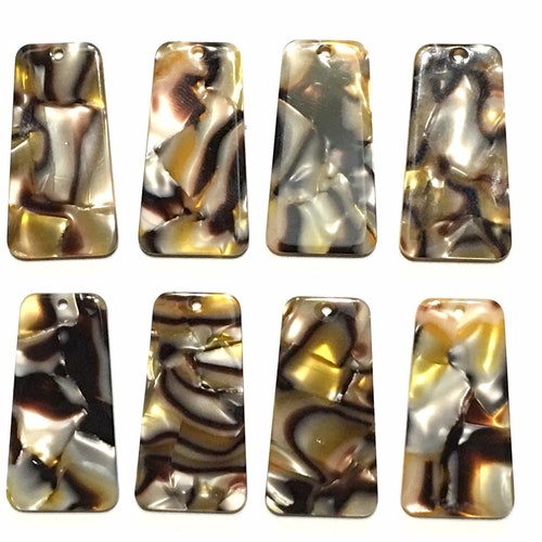 Tortoise Shell Acrylic Blanks Cutout Circle Blanks Earring - Etsy