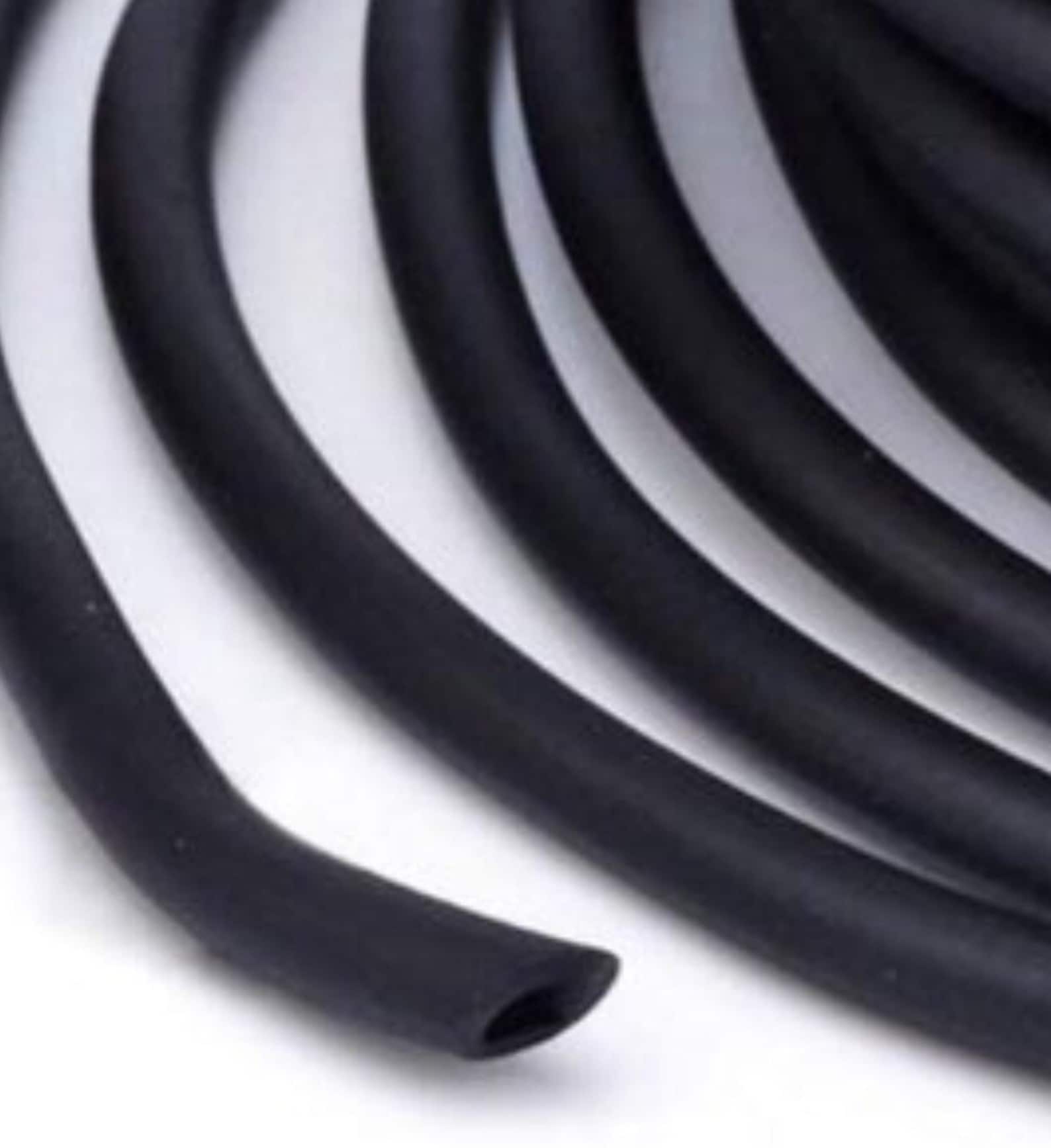 WHOLESALE Black Hollow Rubber Tubing Rope 3mm Outside 1.5mm - Etsy