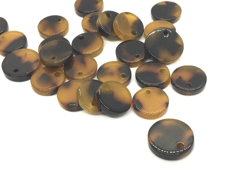 Tortoise Shell Acrylic Blanks Cutout Circle Blanks Earring - Etsy