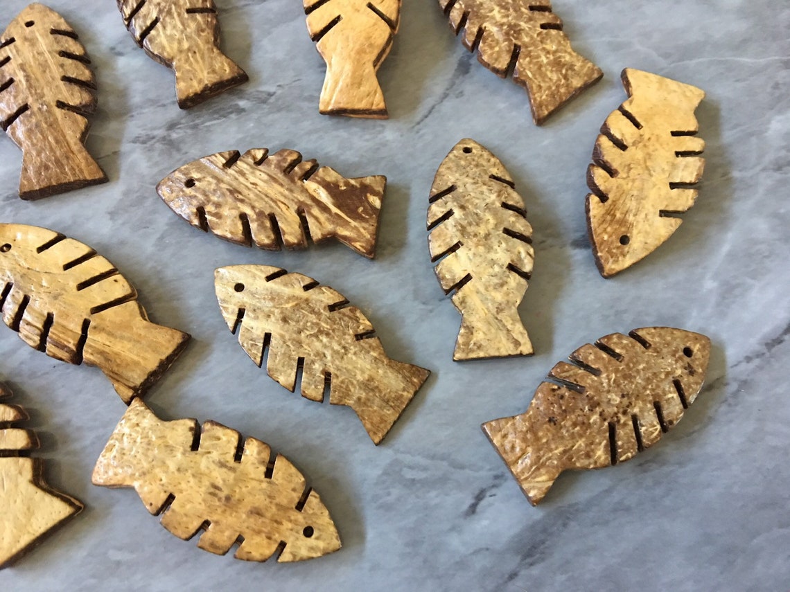 WHOLESALE Coconut Shell Rounds Tan Pendant Natural Cream - Etsy