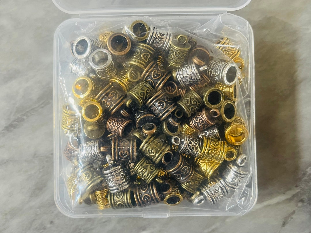 LAST ONE End Caps Pieces Iron Satin Velvet Ribbon Crimp Ends Leather ...