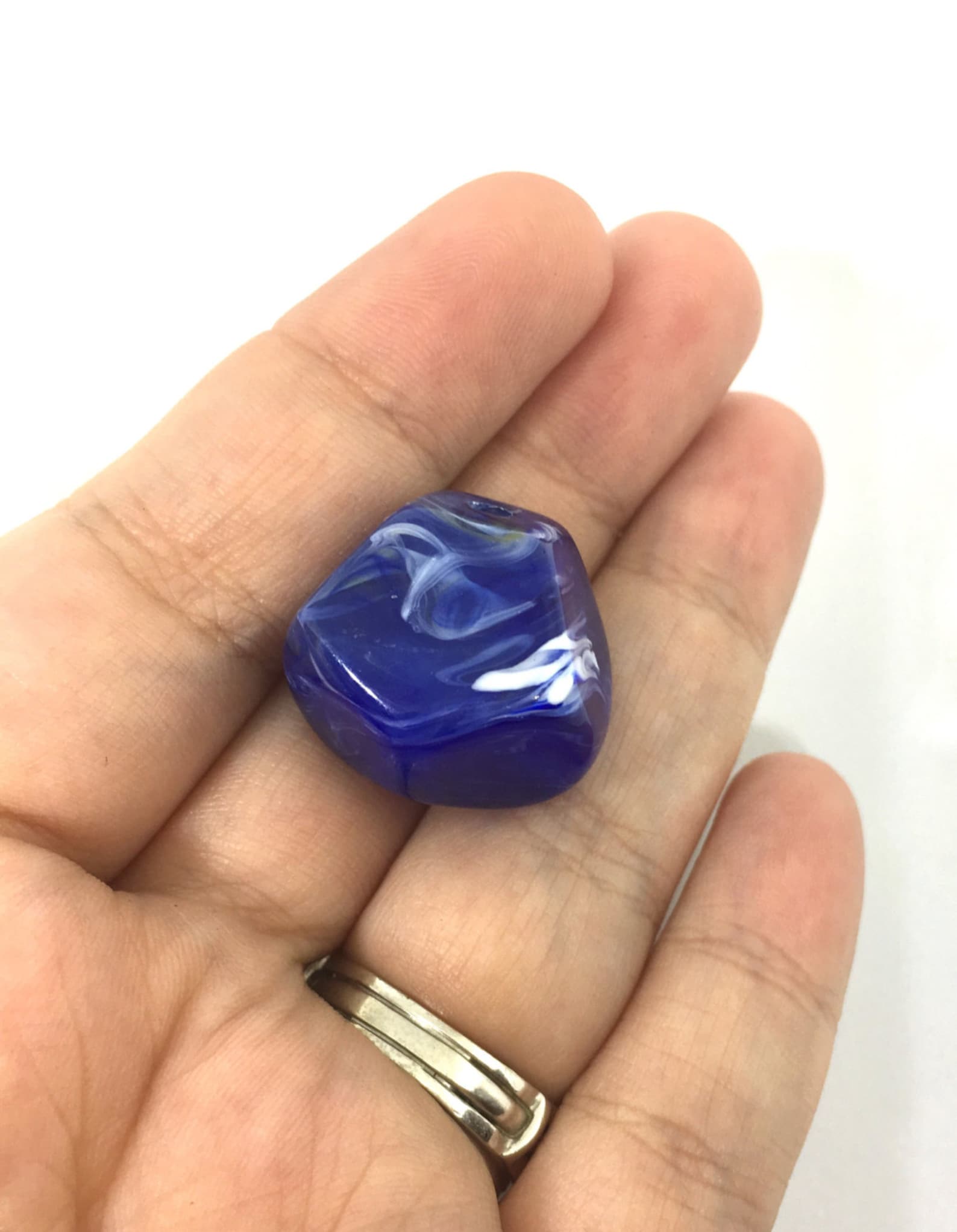 Perles bleues bleu foncé perles acryliques la collection - Etsy France