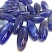 Blue Beads, Dark Blue, the POD Collection, 33mm Beads, Big Acrylic ...