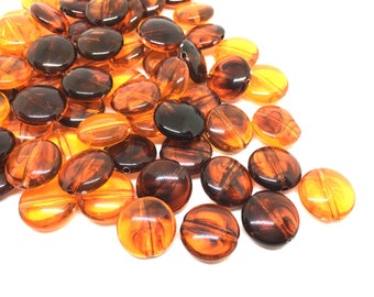 Tortoise Shell Beads | Etsy