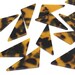 Triangle Tortoise Shell Acrylic Blanks Cutout, Circle Blanks, Earring ...