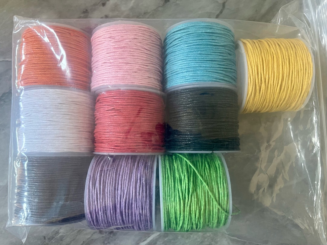 WHOLESALE Set of String Rolls, Ombré Colorful Craft Supplies Rainbow - Etsy