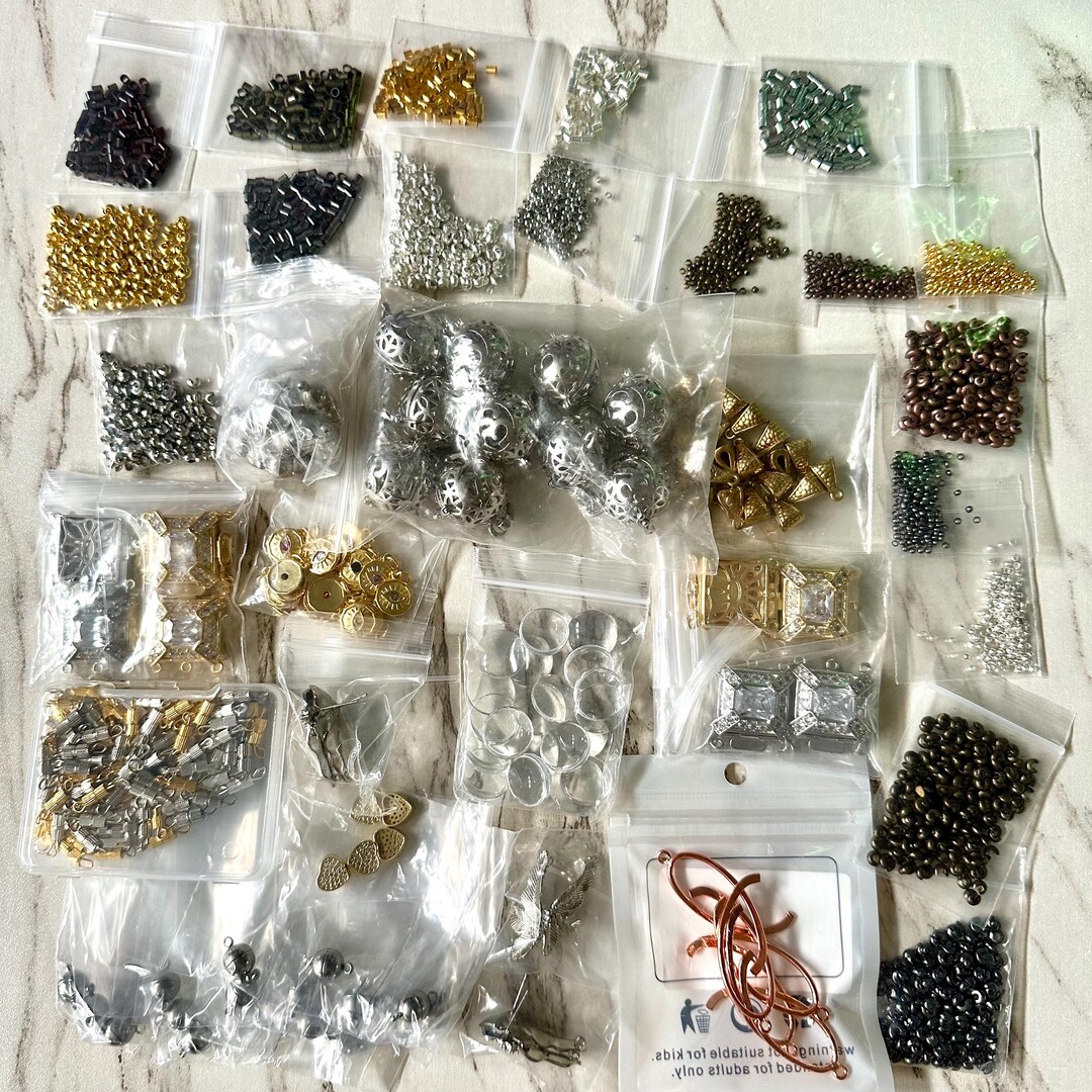 WHOLESALE LOT Silver Gold Findings Jewelry Creation, Bangle Making ...