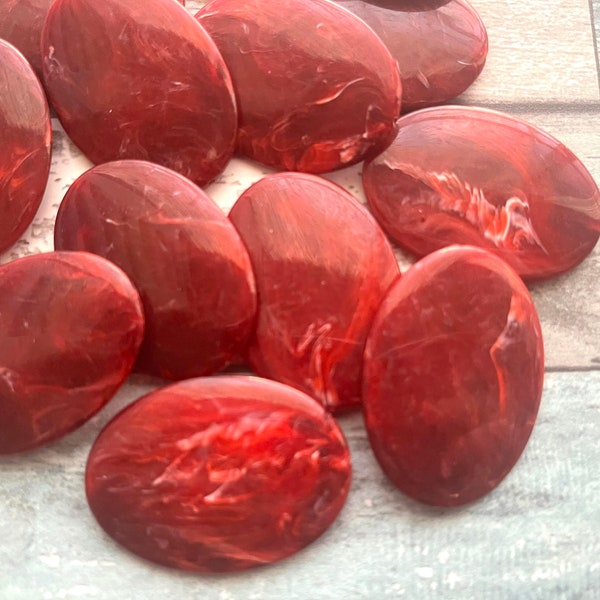 Oval Plastic Beads - Etsy