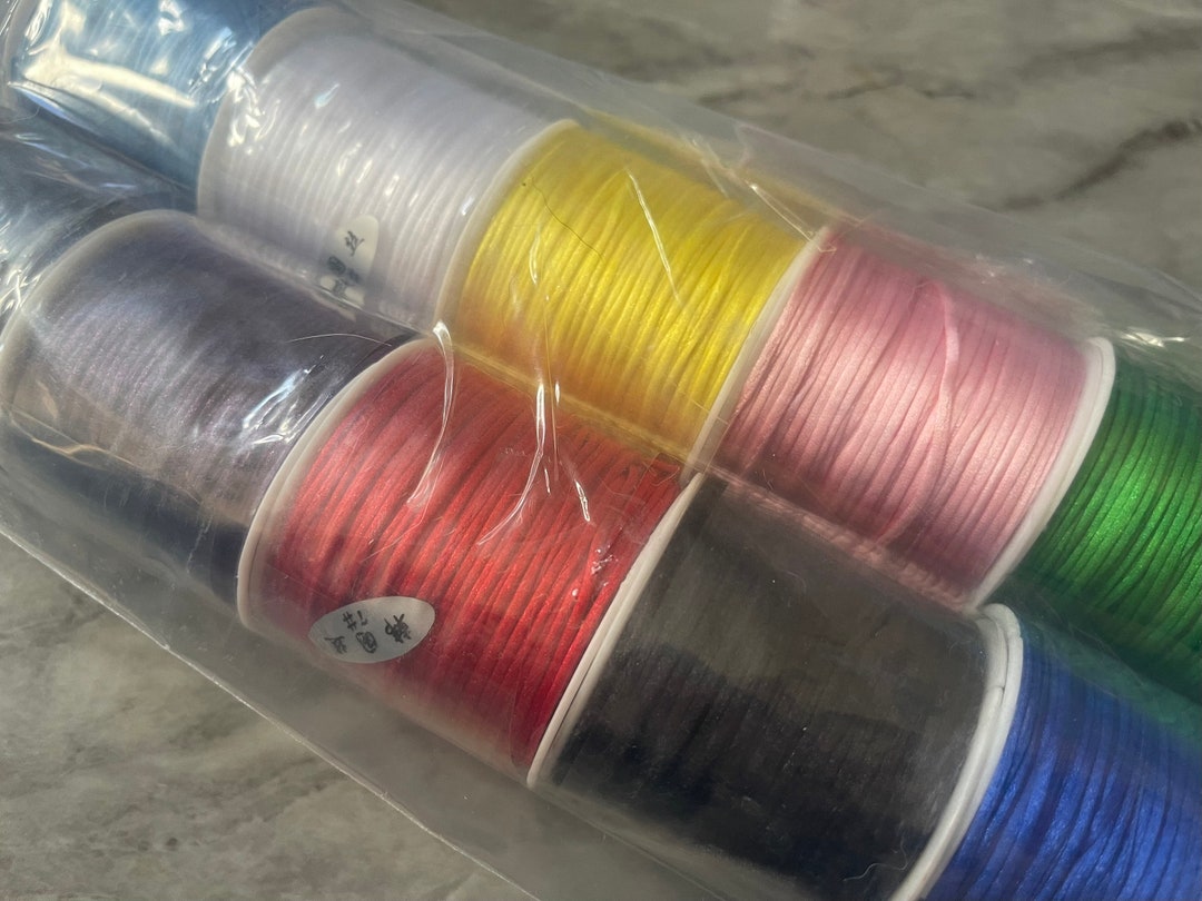 WHOLESALE Set of String Rolls Ombré Colorful Craft Supplies - Etsy