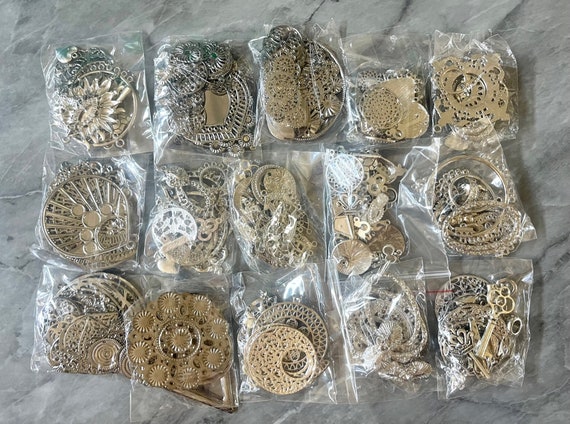 WHOLESALE Huge LOT Silver Findings for Jewelry Creation - Etsy