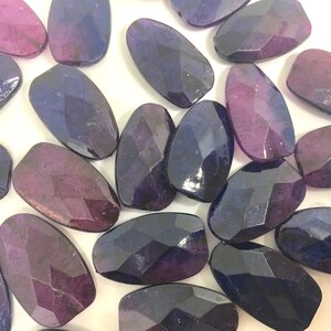 36mm Purple Blue Galaxy Nugget Beads, Bangle Beads, Jewelry Making ...