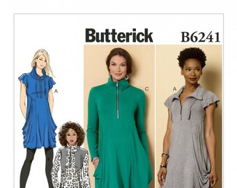 Butterick B6206 Sewing Pattern Misses'/misses' Petite Pullover Maxi ...