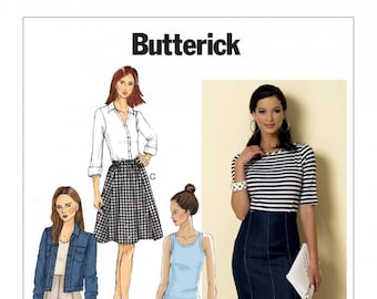 Butterick B4807 Sewing Pattern Size 14-16-18-20 Uncut - Etsy