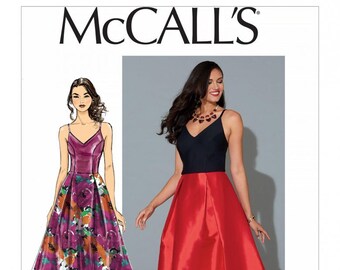 Mccalls M7355 Sewing Pattern Misses' Crop Top and Gathered Skirts Size ...
