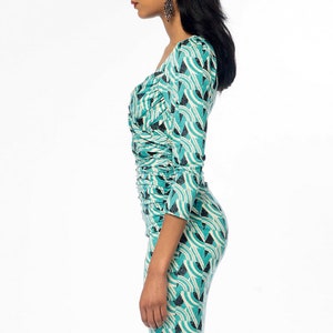 Mccalls M6801 Sewing Pattern Misses'/women's Ruched Dresses Size 08-16 ...