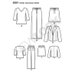 New Look 6351 Sewing Pattern Misses' Jacket, Pants, Skirt and Knit Top ...