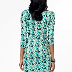 Mccalls M6801 Sewing Pattern Misses'/women's Ruched Dresses Size 08-16 ...