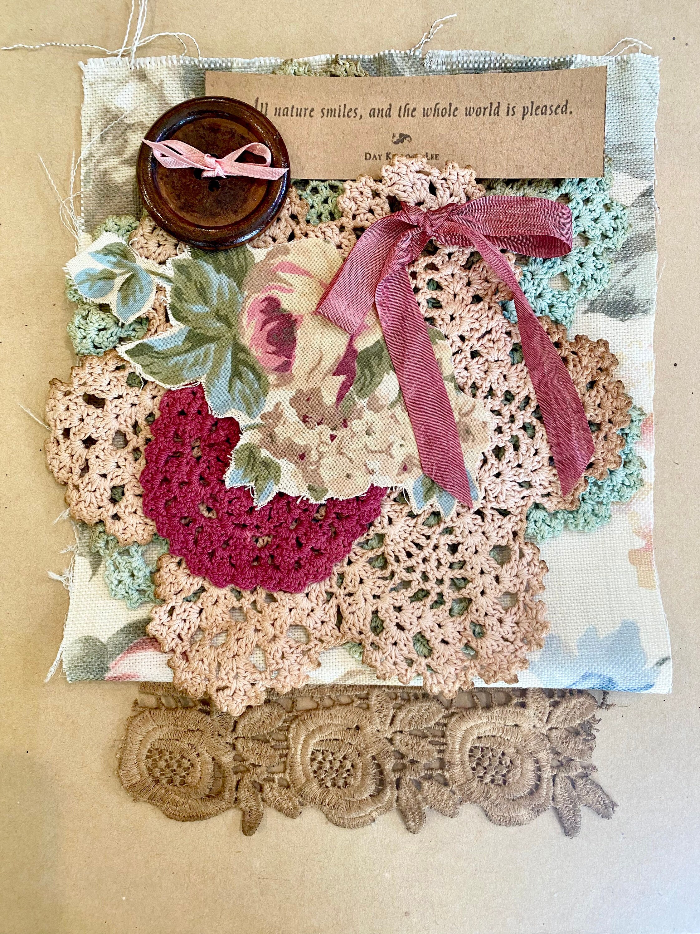 Vintage Lace Doyle Embellishment Collection . Crochet Lace Selection ...