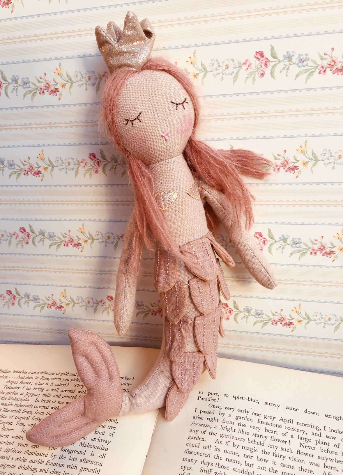 Handmade Toy .mermaid Toy. Mermaid Doll. Handmade Mermaid - Etsy