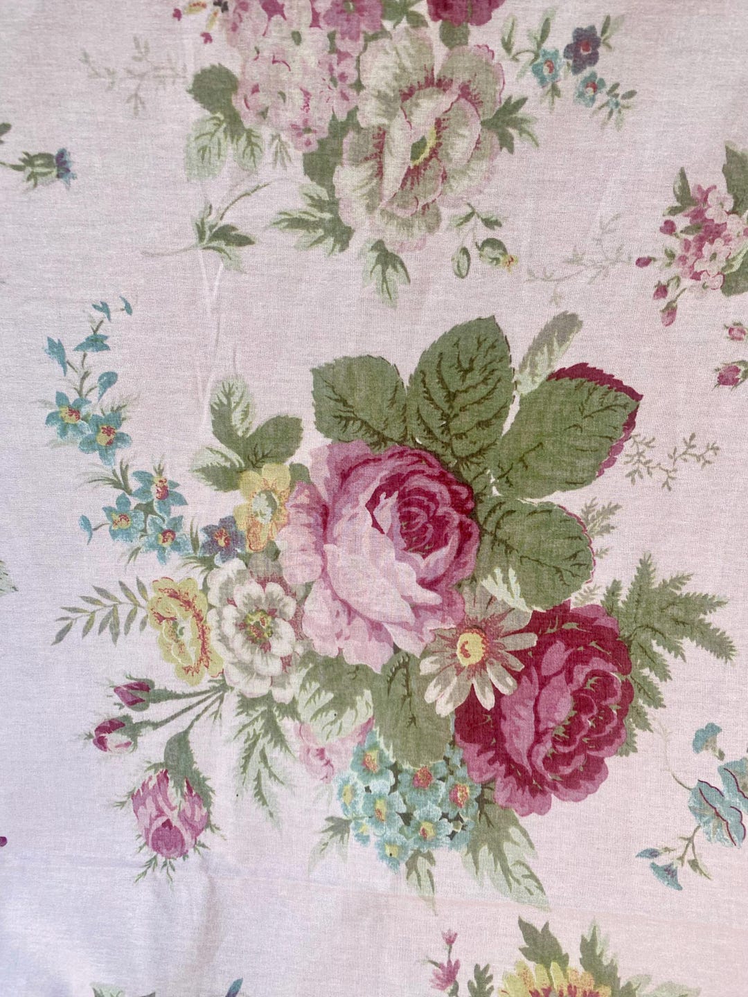 Poetry of Flowers Fabric Collection . Posie and Petal Floral Cotton for ...