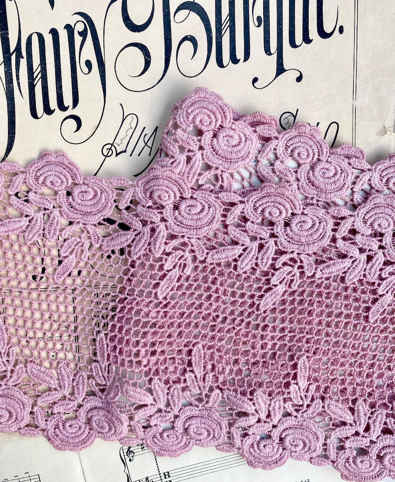 Deep Pink Lace - Etsy