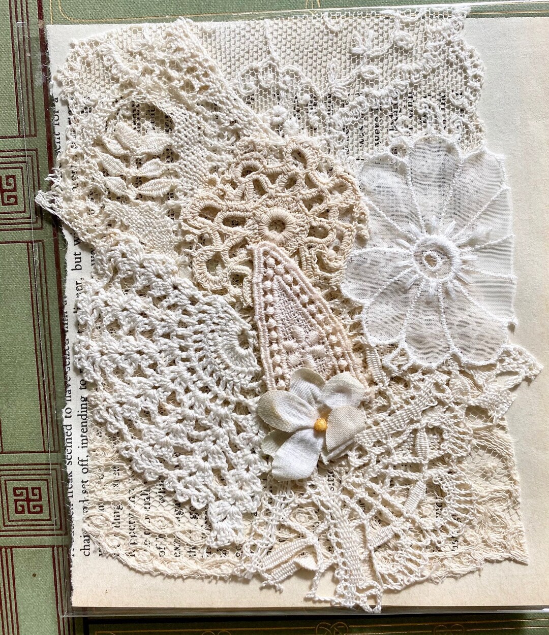 Antique Lace Pack. One of a Kind Antique Lace Collection. Tea Coloured ...