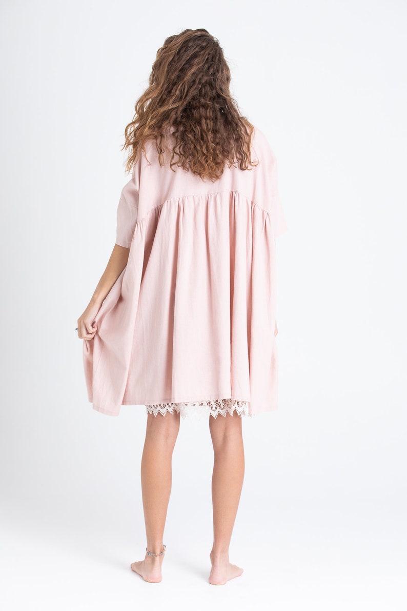 Provence French Style Smock in Heavy Cotton. Romantic Stylish - Etsy