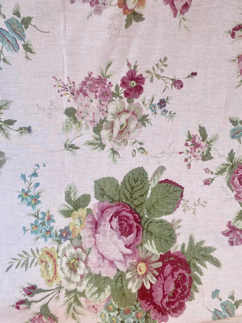 Poetry of Flowers Fabric Collection . Posie and Petal Floral Cotton for ...