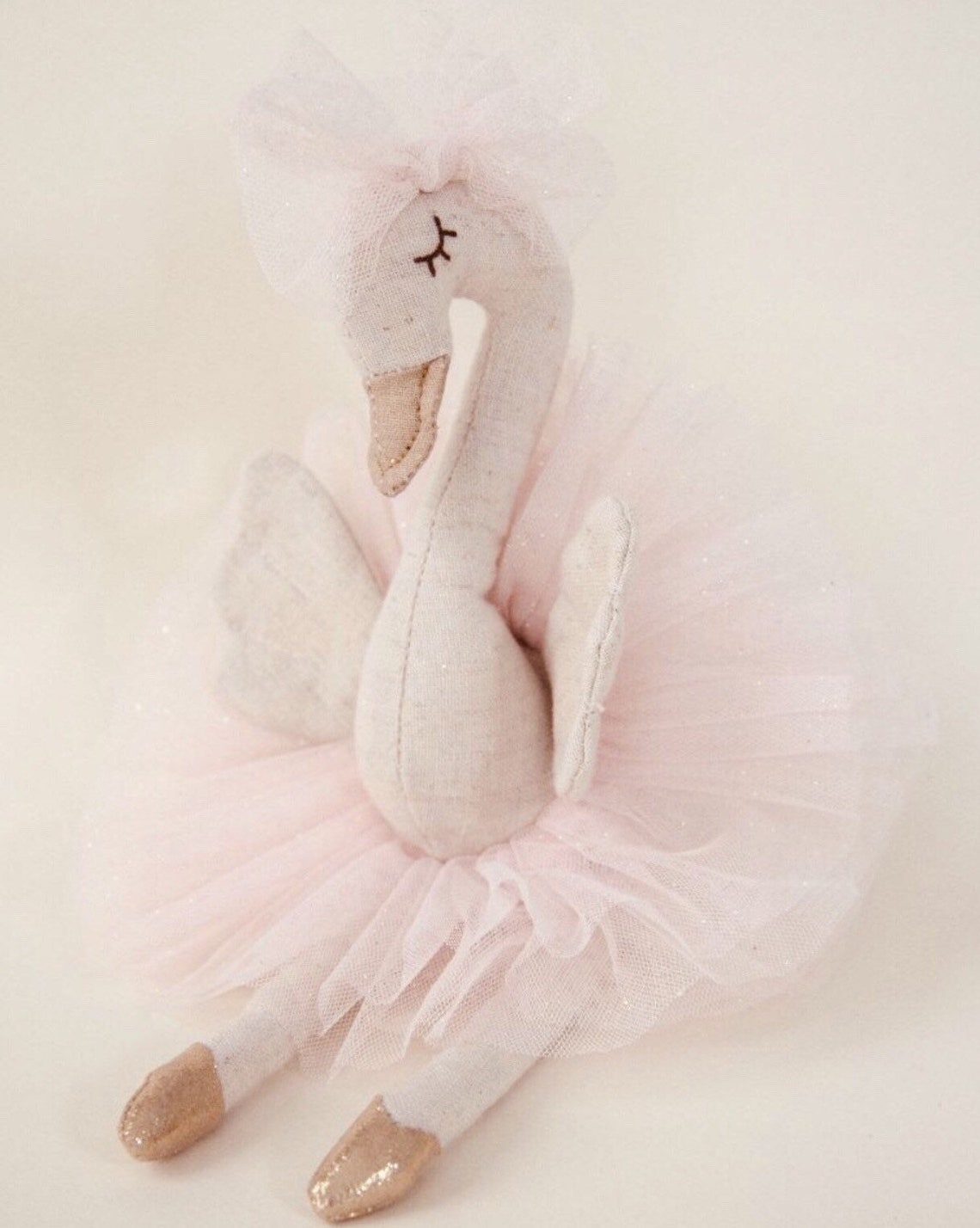Swan Toy . Handmade Swan Doll . Newborn Toy . Christening Swan - Etsy