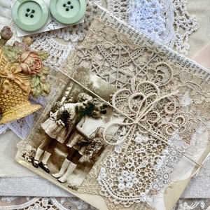 Antique Lace Collection Pack for Junk Journals, Scrapbooking, Snippets ...