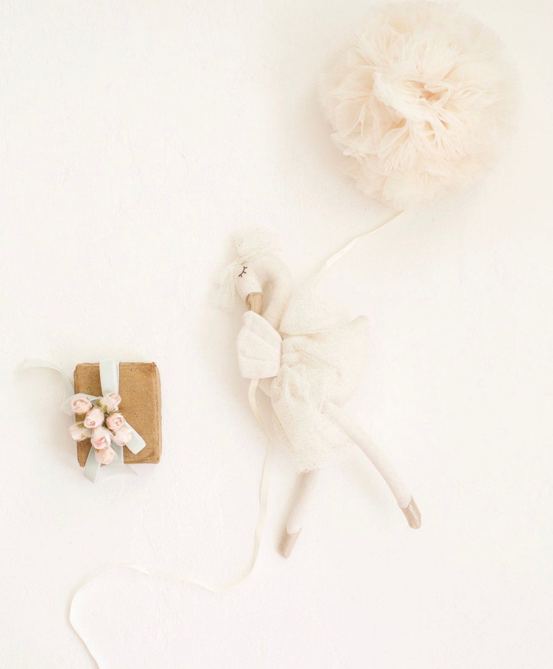 Swan Toy . Handmade Swan Doll . Newborn Toy . Christening Swan - Etsy